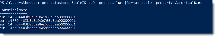 Using Powercli To Correlate Vmware Vmfs And Scaleio Volume Info Cody Hosterman