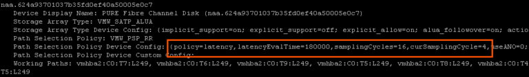 Latency Round Robin PSP in ESXi 6.7 Update 1 – Cody Hosterman Latency Round Robin PSP in ESXi 6.7 Update 1 – Cody Hosterman