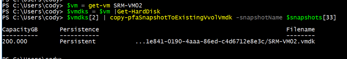 Powercli And Vvols Part V Array Snapshots And Vvols Cody Hosterman