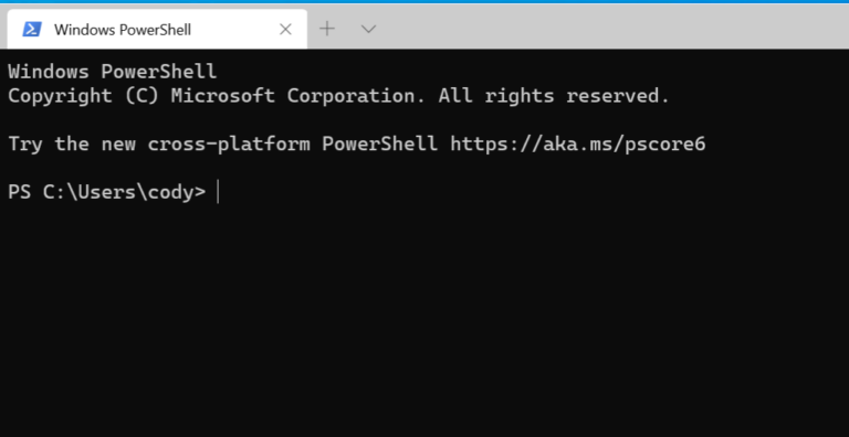 Defaulting Windows Terminal To Powershell 7x Core Cody Hosterman