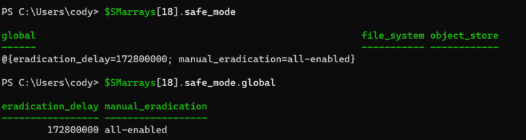 Validating Safemode Configuration On Your Pure Storage Fleet With Pure1 Api Via Powershell